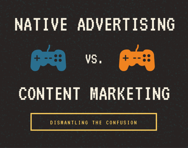 Native advertising vs. Content marketing - What's the Difference?