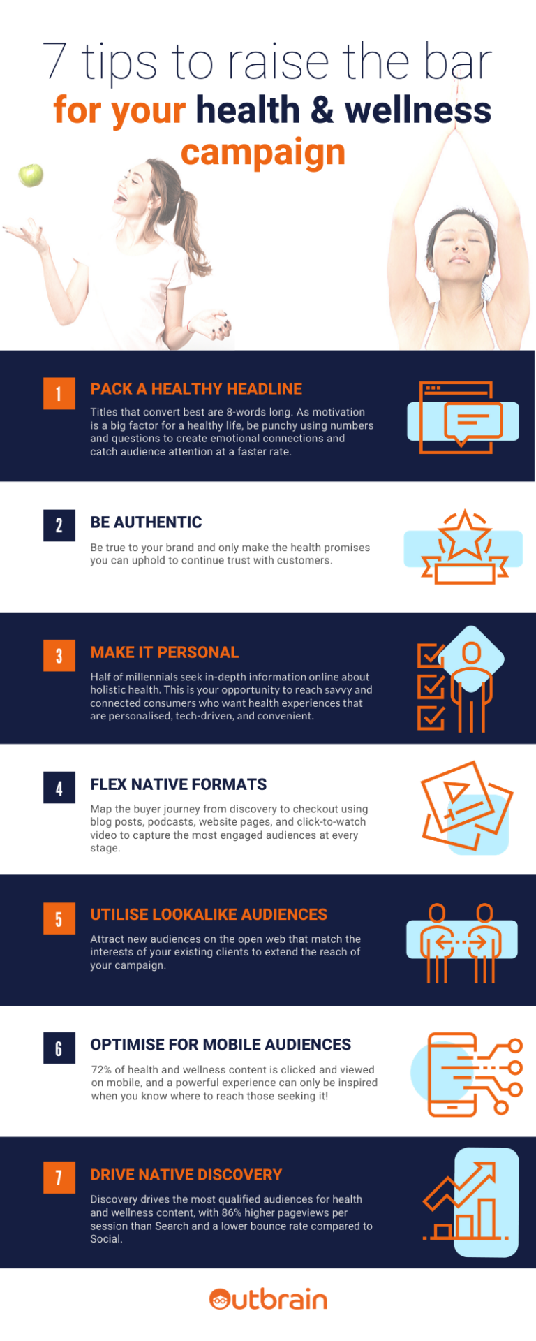 7 Tips to Raise the Bar for Your Health & Wellness Campaigns – Outbrain