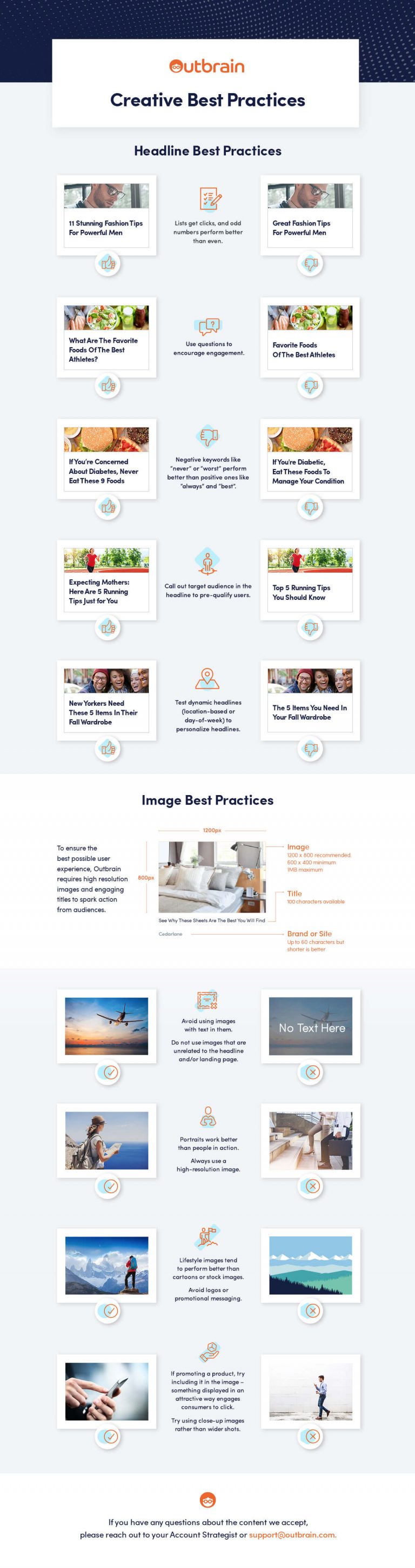 Ad Headlines and Images Best Practices To Drive Results | [Infographic]