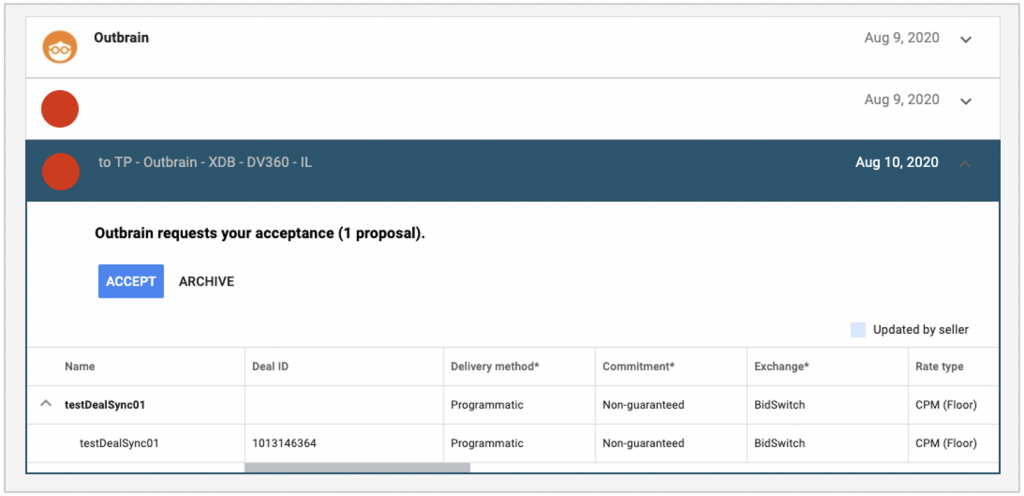 How do I set up an Outbrain campaign with DV360? - English (US)