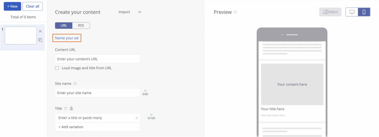 What are ad names, and how do I use them? - English (US)
