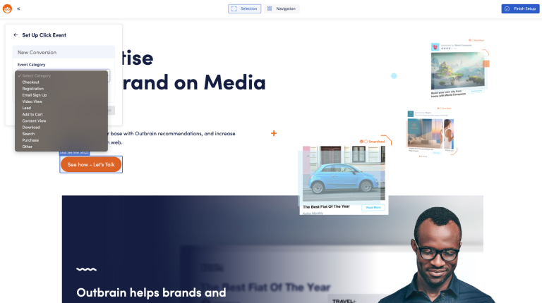 What Is Codeless Conversion And How To Use It Outbrain Help